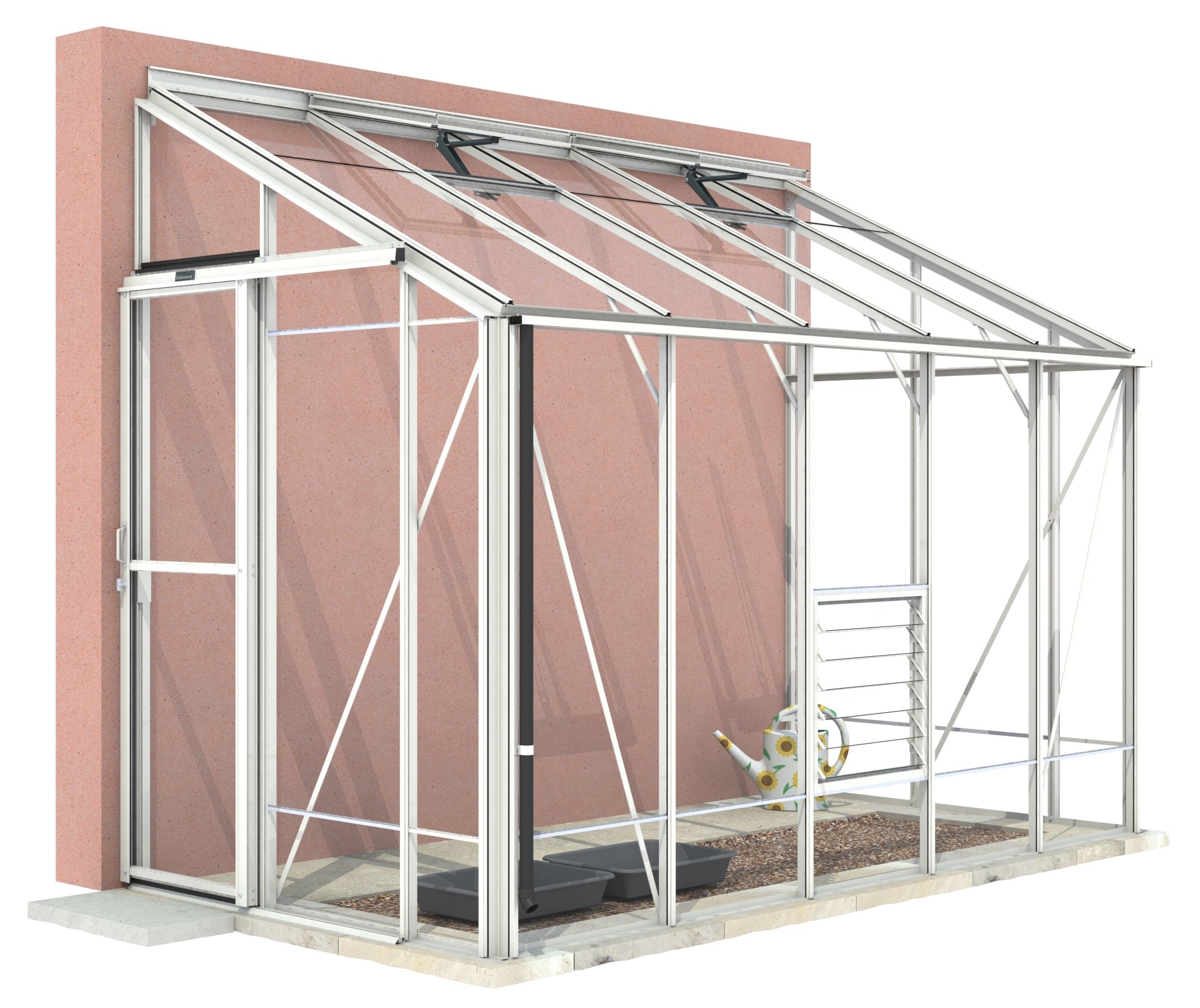 Robinsons 5ft wide LEAN-TO – Robinsons Greenhouses