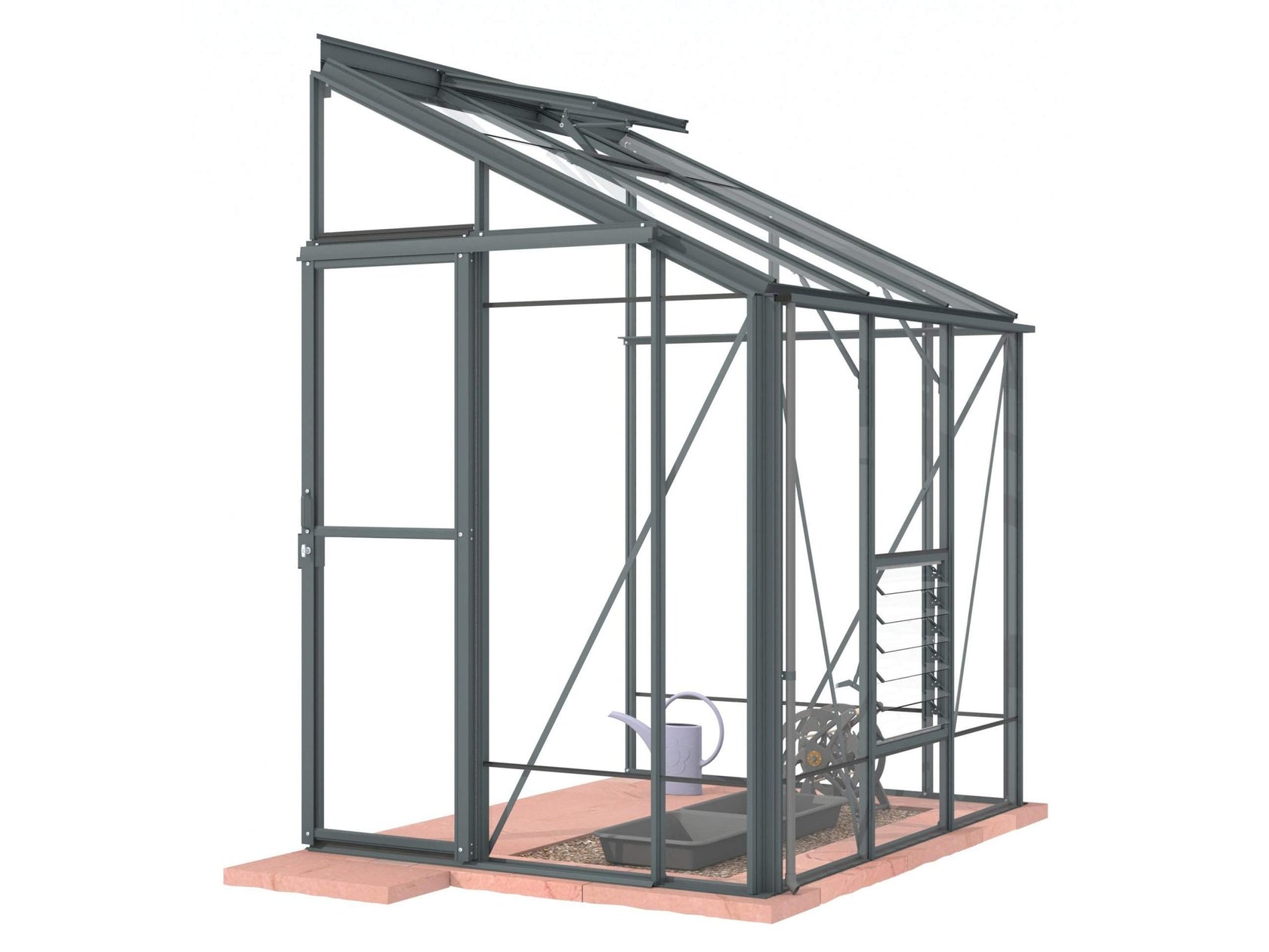 Robinsons 5ft wide LEAN-TO – Robinsons Greenhouses
