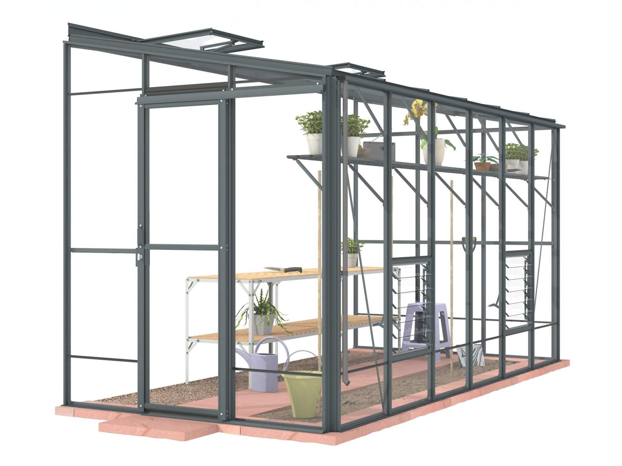 Robinsons 6ft wide LEAN-TO – Robinsons Greenhouses