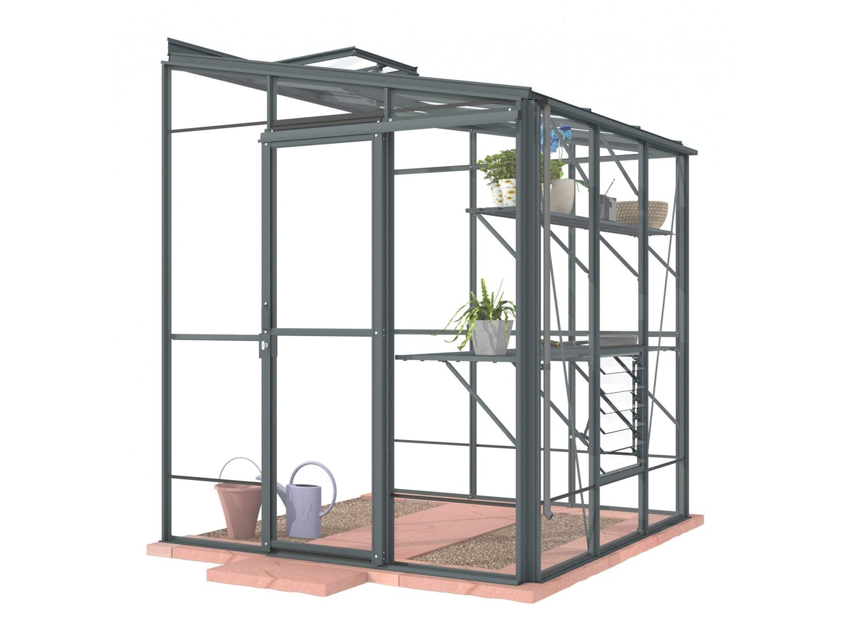 Robinsons 6ft wide LEAN-TO – Robinsons Greenhouses