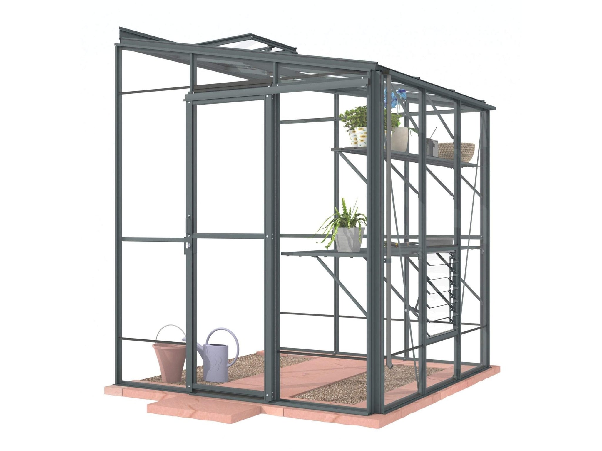 Robinsons 6ft wide LEAN-TO – Robinsons Greenhouses